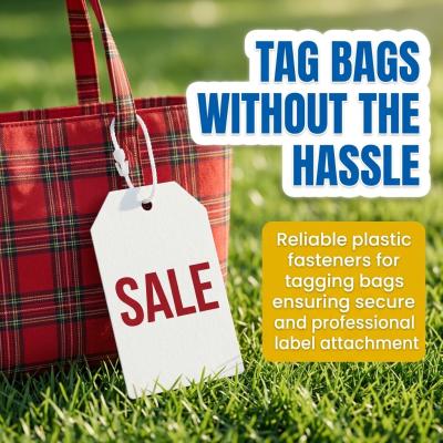 China Flexible Nylon Tag Fasteners Heat Resistant For Retail Store for sale