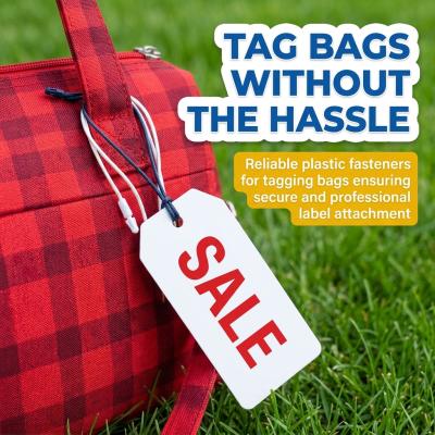 China Commercial Labeling Nylon Hang Tag Fasteners Loop Odm for sale