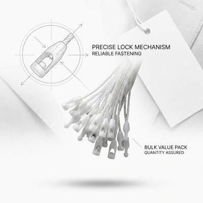 China Strong And Durable Nylon Tag Fasteners 0.2 Inches Width Suitable For Bulk Packaging Labeling And Product Identification for sale
