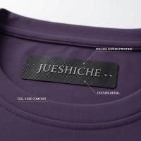 China Custom Woven Heat Transfer Clothing Labels 42x62 For Bags Garment for sale