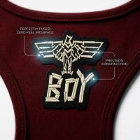 China Heat Transfer Clothing Bespoke Woven Labels Jeans Shirt Tags TPU for sale