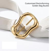 China Customized Electroforming Bag Making Accessories Tools Golden For Clothing for sale