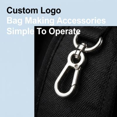 China One Size Bag Making Accessories Featuring Die-casting Polishing Plating Technique Suitable for Various Bags Applications for sale