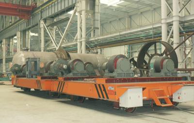 China Customized Size And Color Motorized Transfer Trolley for Material Transfer Strong and Durable Performance for sale