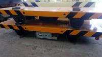 China 200mm Wheel Diameter Motorized Transfer Trolley for Safe and Smooth Material Handling in Industrial Applications for sale