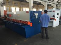 China Swing Beam Sheet Metal Shearing Machine CNC System 6 Mm Cutting Thickness for sale