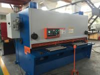 China Sheet Metal Guillotine Shearing Machine CNC Hydraulic Shearing Machine with Backgauge 600 Mm Rexroth Valve providing and Metal Cutting for sale