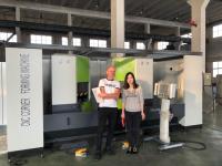 China Double / Two Corner Simultaneous Forming Machine for sale