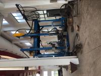 China High Speed Screw Pipe Making Machine 18m/min Omron Control for sale