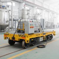 China Explosion Proof Rail Transfer Cart with 10 Ton Load Capacity and Battery Powered for Chemical Industry Safety for sale