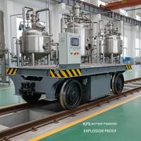 China Explosion Proof Rail Transfer Cart with 10 Ton Load Capacity and 30m/min Speed for Hazardous Areas for sale