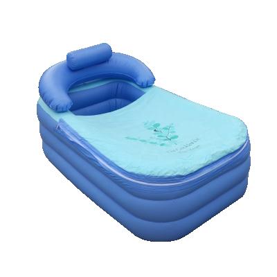 China Portable Foldable Inflatable Soaking Baby And Adult Customized Design Bath Pool for sale