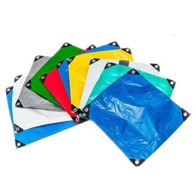 China Stain Resistant PE Tarps Cover Tarpaulin Camping Super Heavy Duty Waterproof Universal Canvas Tarps for sale