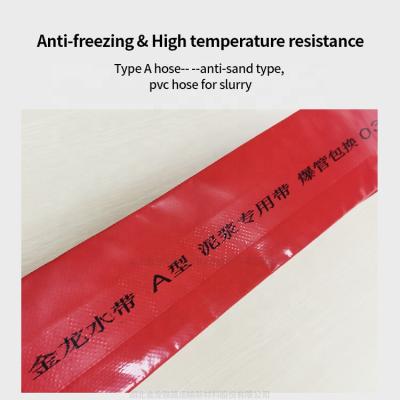 China Customized A lay configuration flexible PVC hose pipe agriculture irrigation system hose sale agriculture farm industry flexible hose for sale