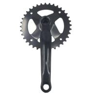 China Hot sale Black color bicycle chainwheel and crank 38T 170MM. City Bike Lady Bike sprocket. for sale
