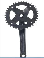 China Hot sale Black color bicycle chainwheel and crank 38T 170MM. City Bike Lady Bike sprocket. for sale