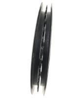 China Black Bicycle Chainwheel Crank With Double Plastic Cover 36T 152mm 165MM for sale