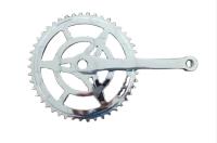 China High Strength Road Bike Crankset Single Speed 48T Custom Made for sale