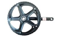 China 48T 170 Mm Black Road Bicycle Crankset Bike Accessories Wear Resistance for sale