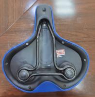 China Medium Size Comfortable Bicycle Seat Leather Bike Saddle Ergonomic for sale