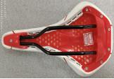 China White  Comfortable Bicycle Seat Road Bicycle Saddle Wear Resistance for sale