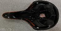 China Stylish OEM Brown Leather Mountain Bike Seat Exquisite Design for sale