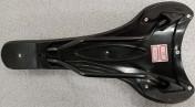 China Shock Absorption Curved Shape Padded Bike Saddle Ergonomic Design for sale