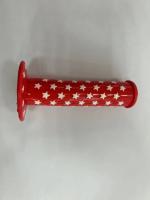 China Red Sleek Design Bike Handlebar Covers Abrasion Resistance Easy To Install for sale