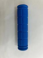 China Blue Ergonomic Mountain Bike Handlebar Grips Antislip  Long Lasting Use for sale