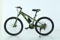 China Aluminum Crankset 24 Inch Ladies Mountain Bike With Pedal Assist for sale