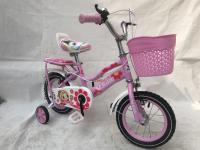 China Pink Princess Kids Bike - Premium Quality with Cartoon Design for sale