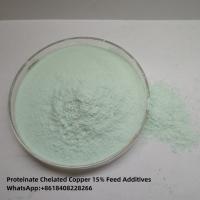 China 15% Copper Green Powder Small Peptide Chelated Copper Proteinate for Organic Micronutrient in Animal Feed Additives for sale