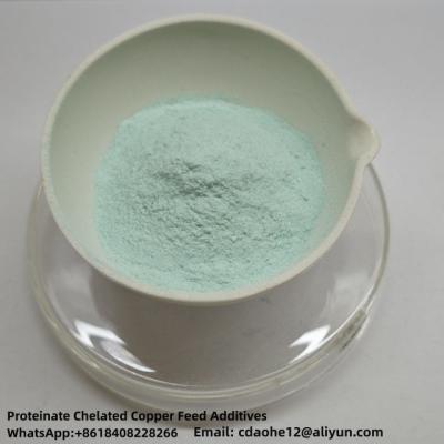 China Chelated Peptide Minerals 20% Copper Proteinate Feed Mill Raw Materials Formula for sale