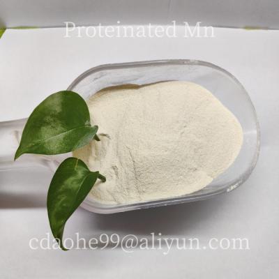 China Protein Chelating Manganese Animal Feed Additives with 2 Years Shelf Life 10% Moisture and 30% Specification for sale