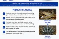 China Aquaculture Feed Small Peptide Chelated Minerals+Calcium To Improve Shrimp Molting for sale