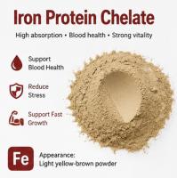 China Chelated Mineral Small Peptide Chelated Iron For Animal Feed To Improve Feed Efficiency for sale