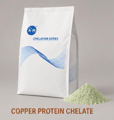 China Chelated Mineral Small Peptide Chelated Copper Organic Copper Supplement Improve Animal Immunity for sale