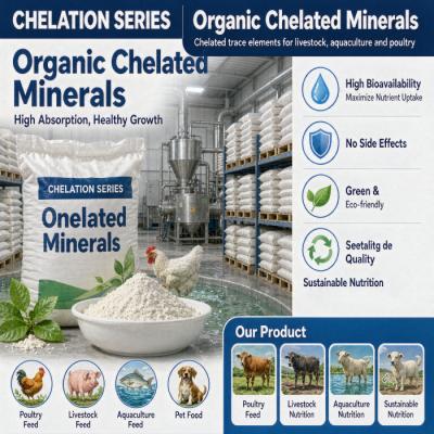 China High-Bioavailability Organic Chelated Chromium Enhancing Feed Efficiency in Poultry Pet Birds for sale