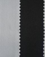 China 100% POLYESTER TWILL DYED FABRIC WHITE/BLACK   7.2 oz/yd2  60/61” for sale