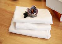 China 100% POLYESTER POPLIN WHITE FABRIC  4.4oz/yd2     60/61” for sale
