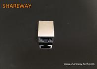China 7499210121A PoE Tab Down 10/100BASE-T Magnetic Integrated RJ45 Jack for sale
