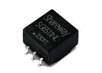 China 900 UH SMD Isolation Push Pull Output Transformer UA8253-AED for sale