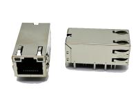 China Surface Mount PoE Over 100m Of UTP POE RJ45 Jack JXT7-1131NL for sale
