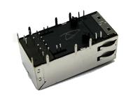 China 10GBASE-T Single Port Configuration PoE RJ45 Connector G27-122T-015 for sale