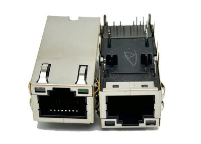 China 10GBASE-T PoE RJ45 Jack Compatible With All Major PHYs G27-111T-118 for sale