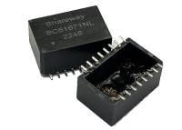 China 1000BASE-T 4P PoE Ethernet Magnetic Transformers for Temperature Applications 7490220115 for sale