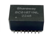 China 120 uH Ethernet Magnetic Transformers For Linear Technology 749082010 for sale