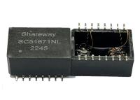 China 7490100111A SMD Ethernet Magnetic Transformers For IP Cameras for sale