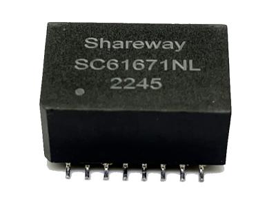 China PM-DB2751 SMD Power Over Ethernet Transformer 16 Pins Dual Core for sale
