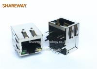 China 2250013-2 RJ45 Connector With Integrated Transformer For HUB,PC card, Switch, Route, PC Mainboard, SDH, PDH, IP Phone for sale